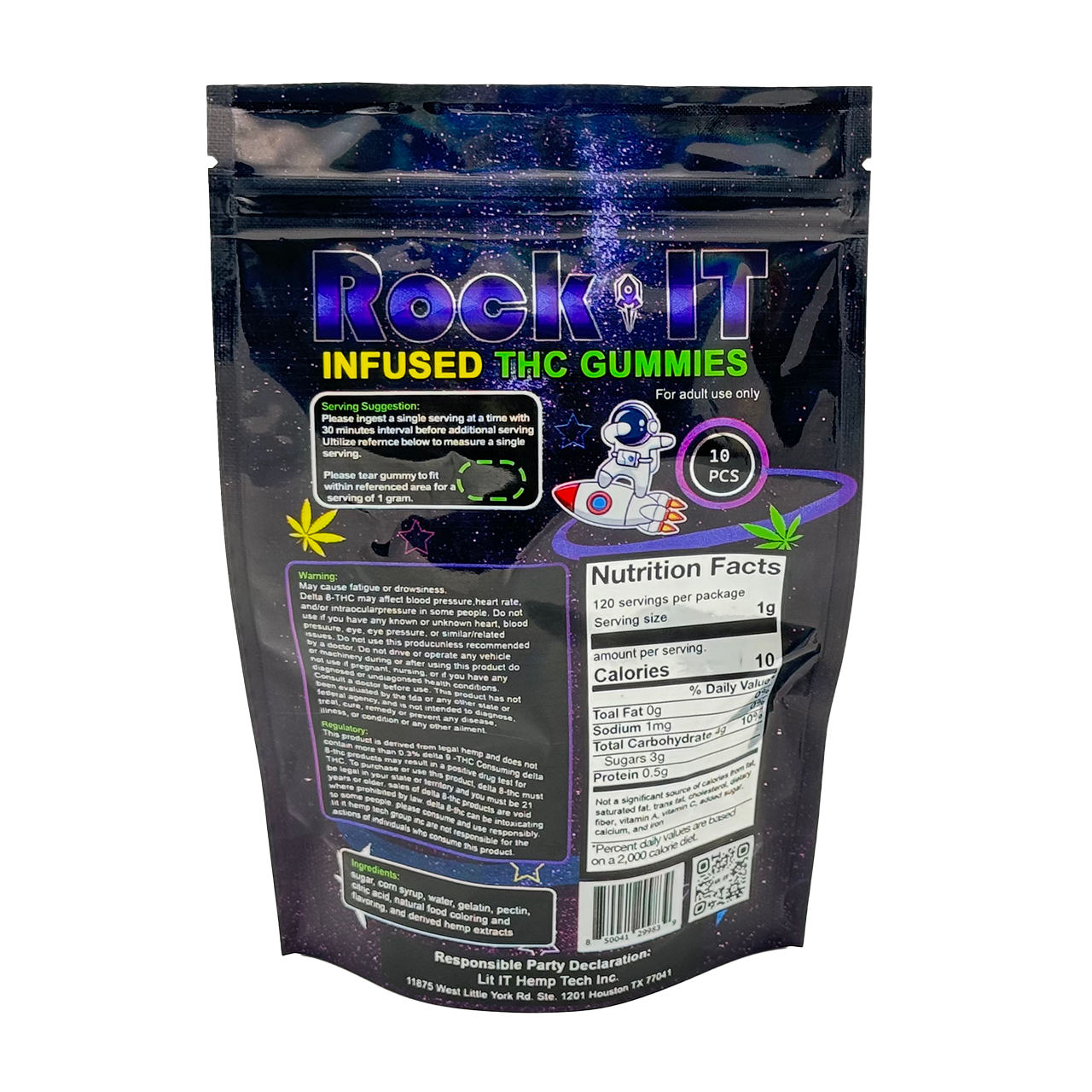 Rock it Delta 8 THC Gummies (950mg) – default